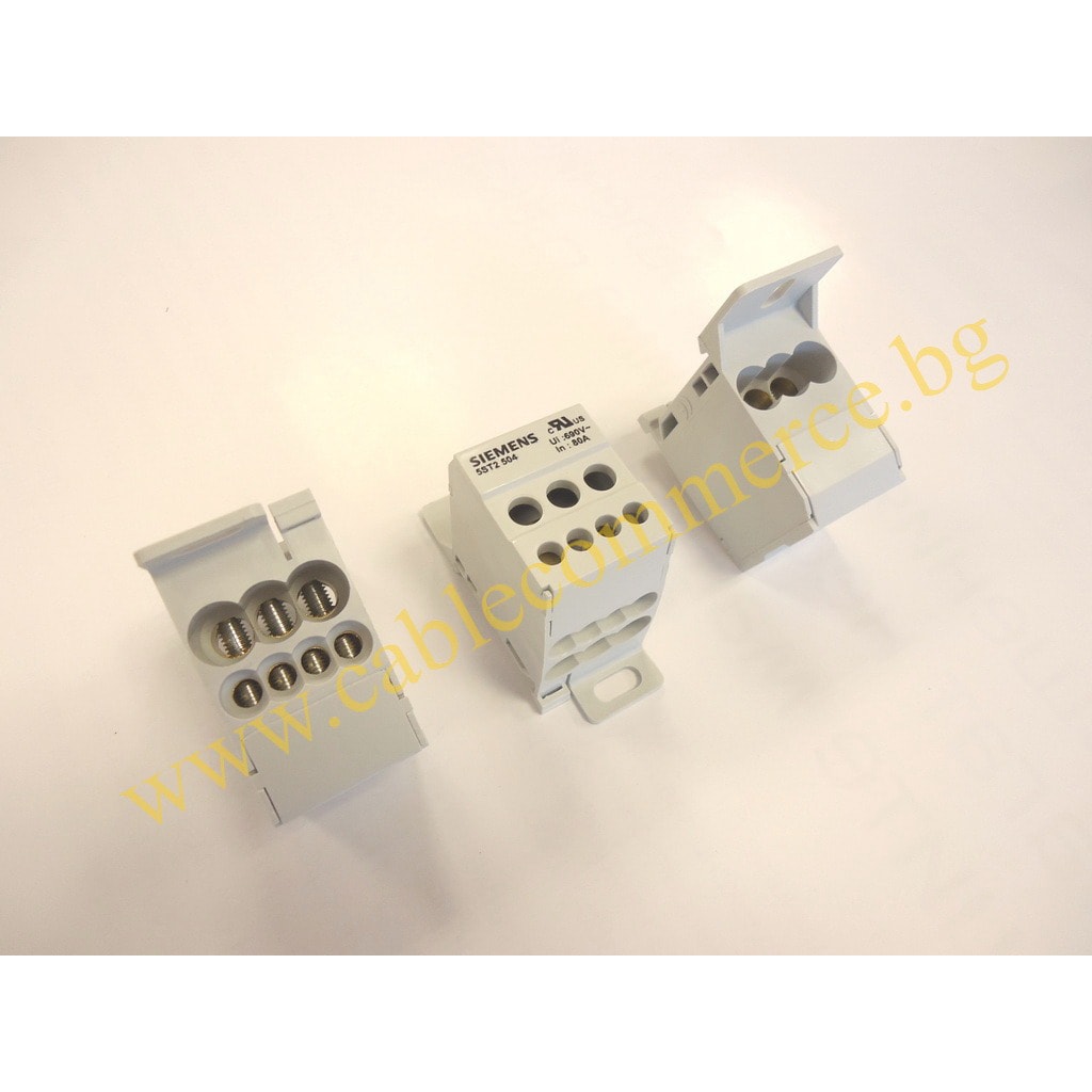 5ST2504 РАЗКЛОНИТЕЛЕН БЛОК 80A 1P ЗА DIN-ШИНА